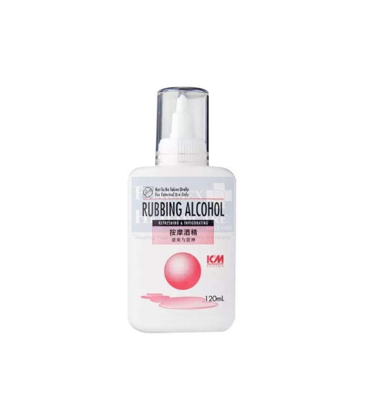 ICM PHARMA Rubbing Alcohol, 120ml