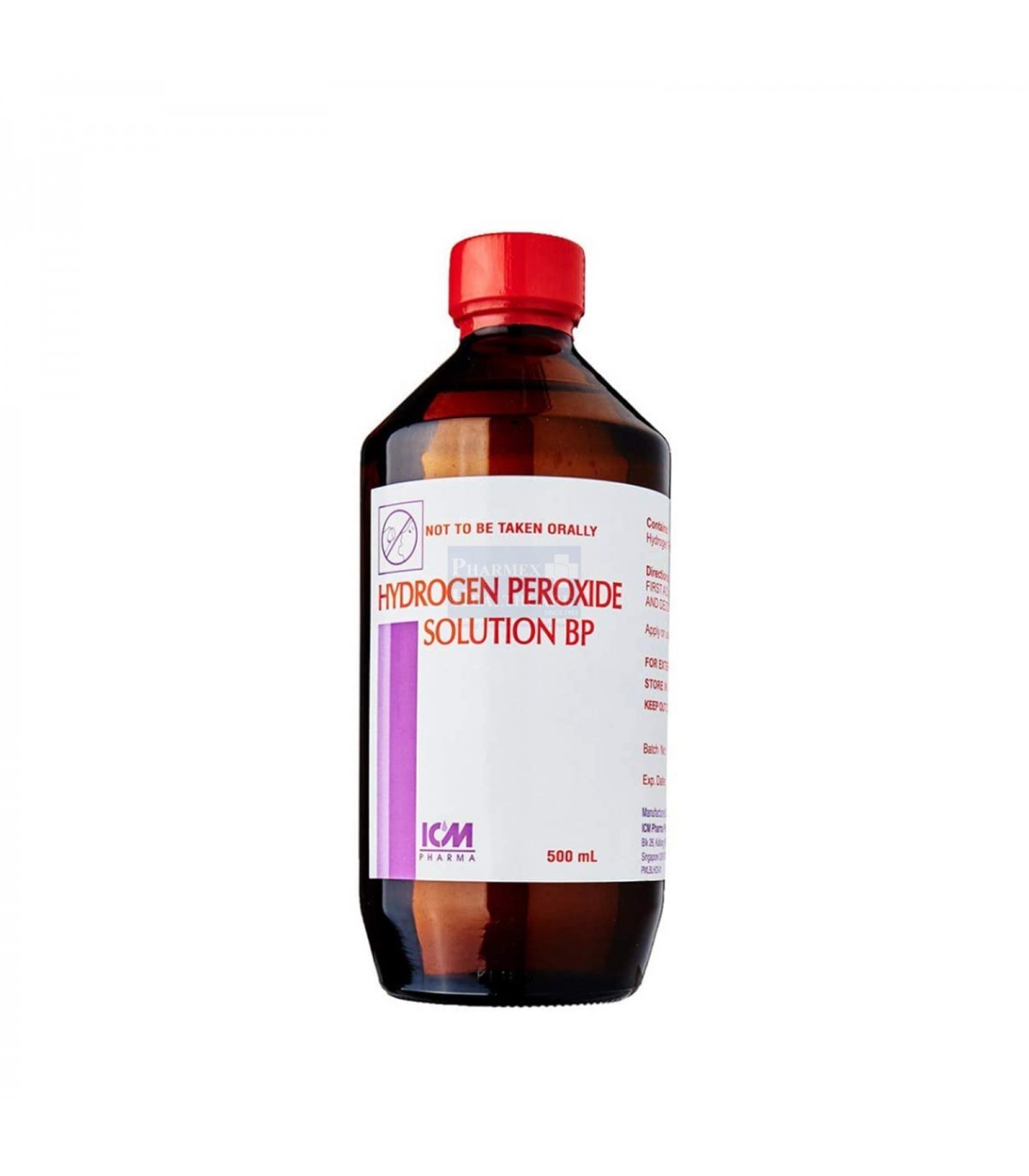 ICM PHARMA Hydrogen Peroxide Size 500ml
