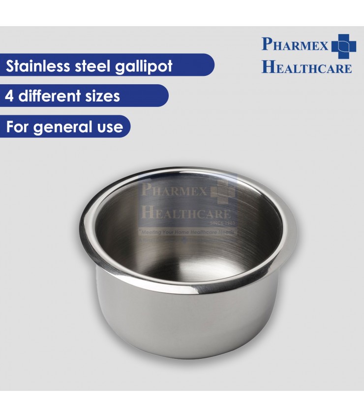 Gallipot Stainless Steel Volume 2oz