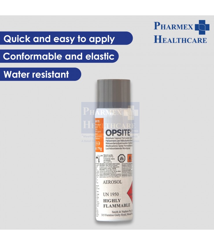 Smith & Nephew Opsite Spray, 100ml