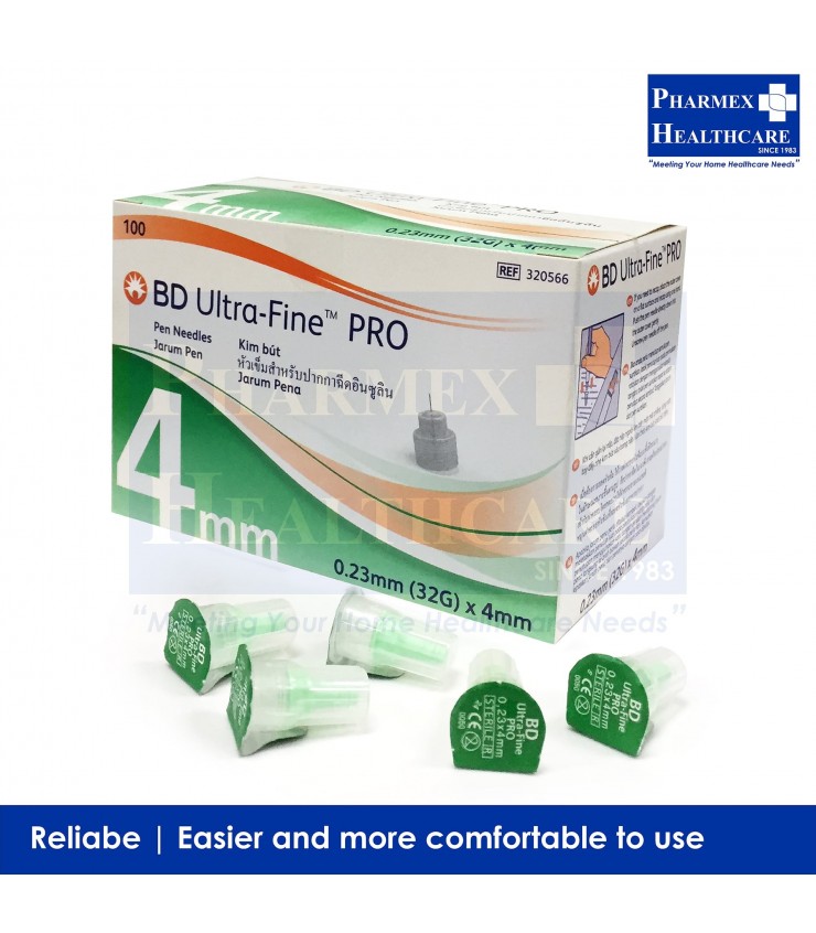 BD Ultra-Fine PRO 4mm Pen Needles | Pharmex Healthcare