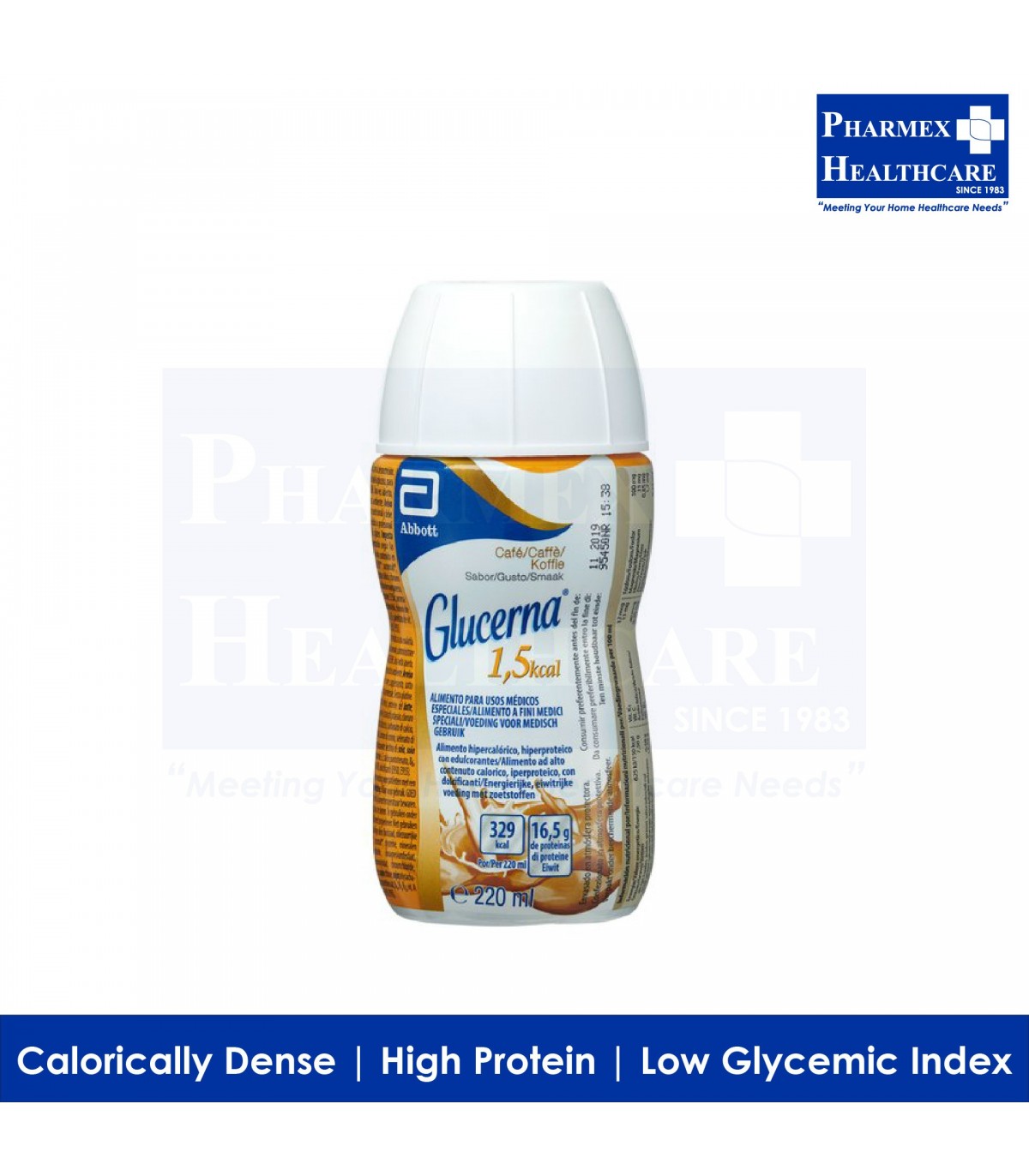 ABBOTT Glucerna Plus 1.5kcal 220ml (Coffee Flavour) | Pharmex Healthcare