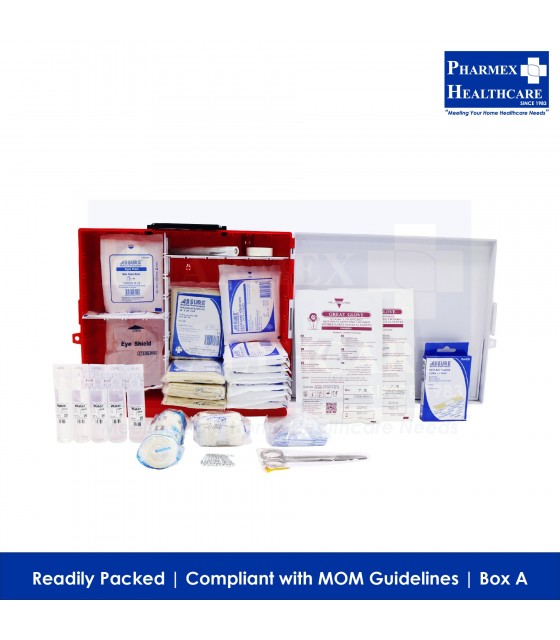 First Aid Boxes - Complete Kit & Refill Pack | Pharmex Healthcare