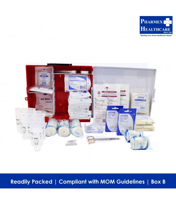 First Aid Boxes - Complete Kit & Refill Pack | Pharmex Healthcare