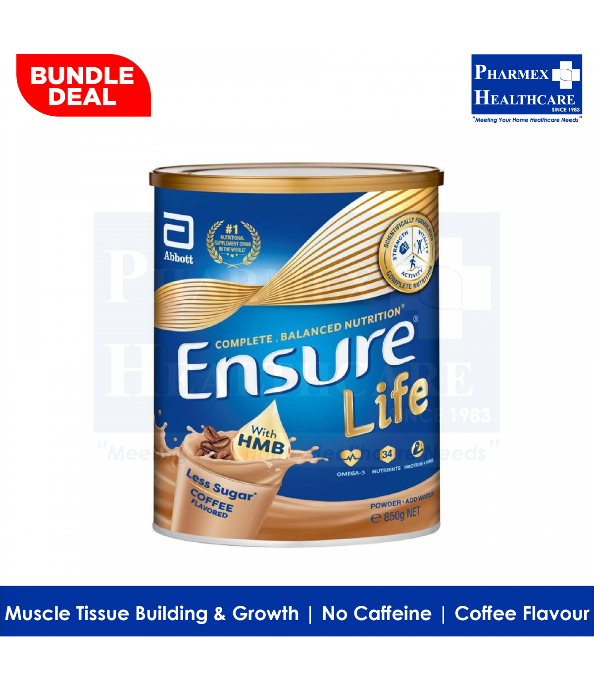 ABBOTT Ensure Life With HMB (Coffee Flavour) | Adult Milk