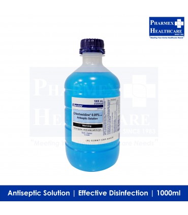 Baxter Chlorhexidine 0.05% Solution | Antiseptic for Skin Disinfection ...