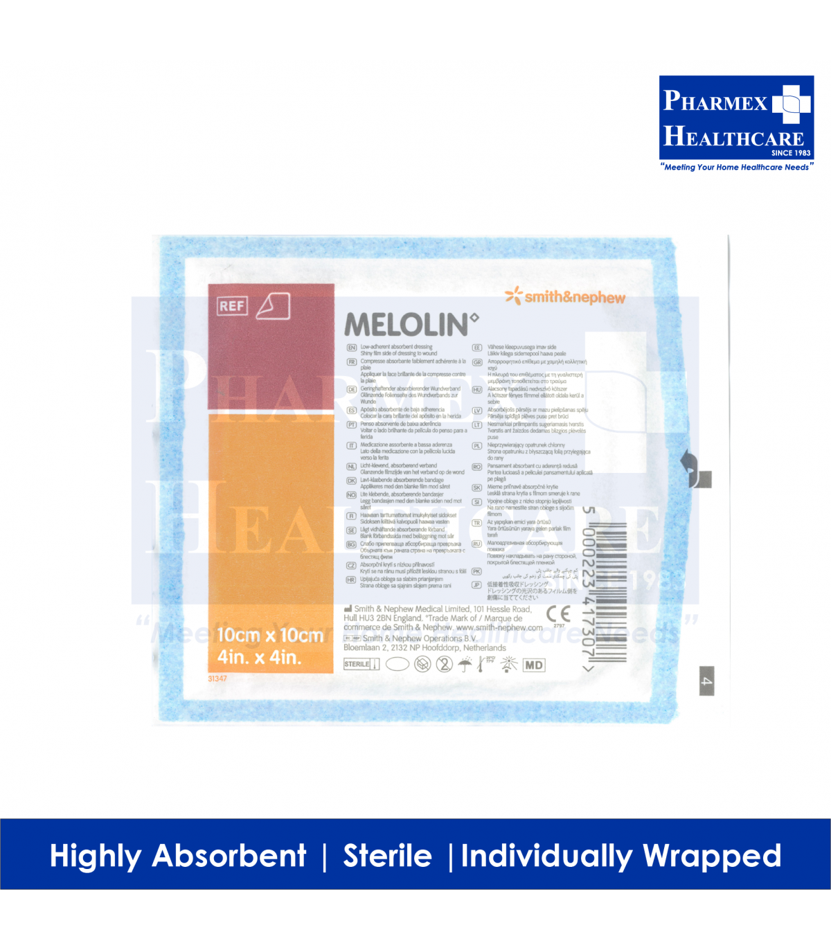 Dressing (Smith & Nephew) Melolin