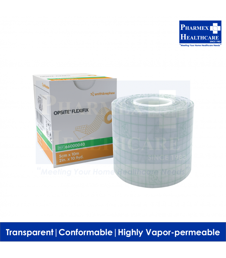 Dressing, Transparent Film Roll (Smith & Nephew) Opsite Flexifix