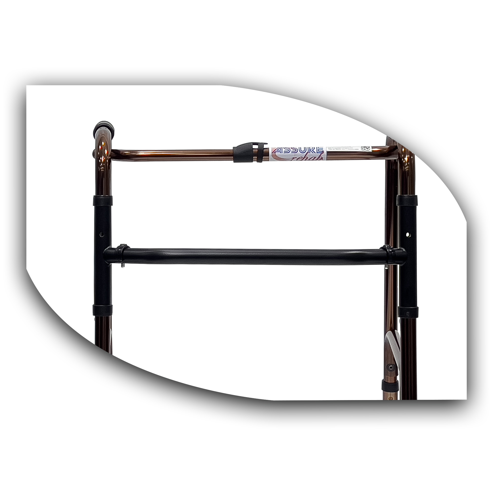 ASSURE REHAB 2-in-1 Aluminium Adult Walking Frame | Pharmex Healthcare