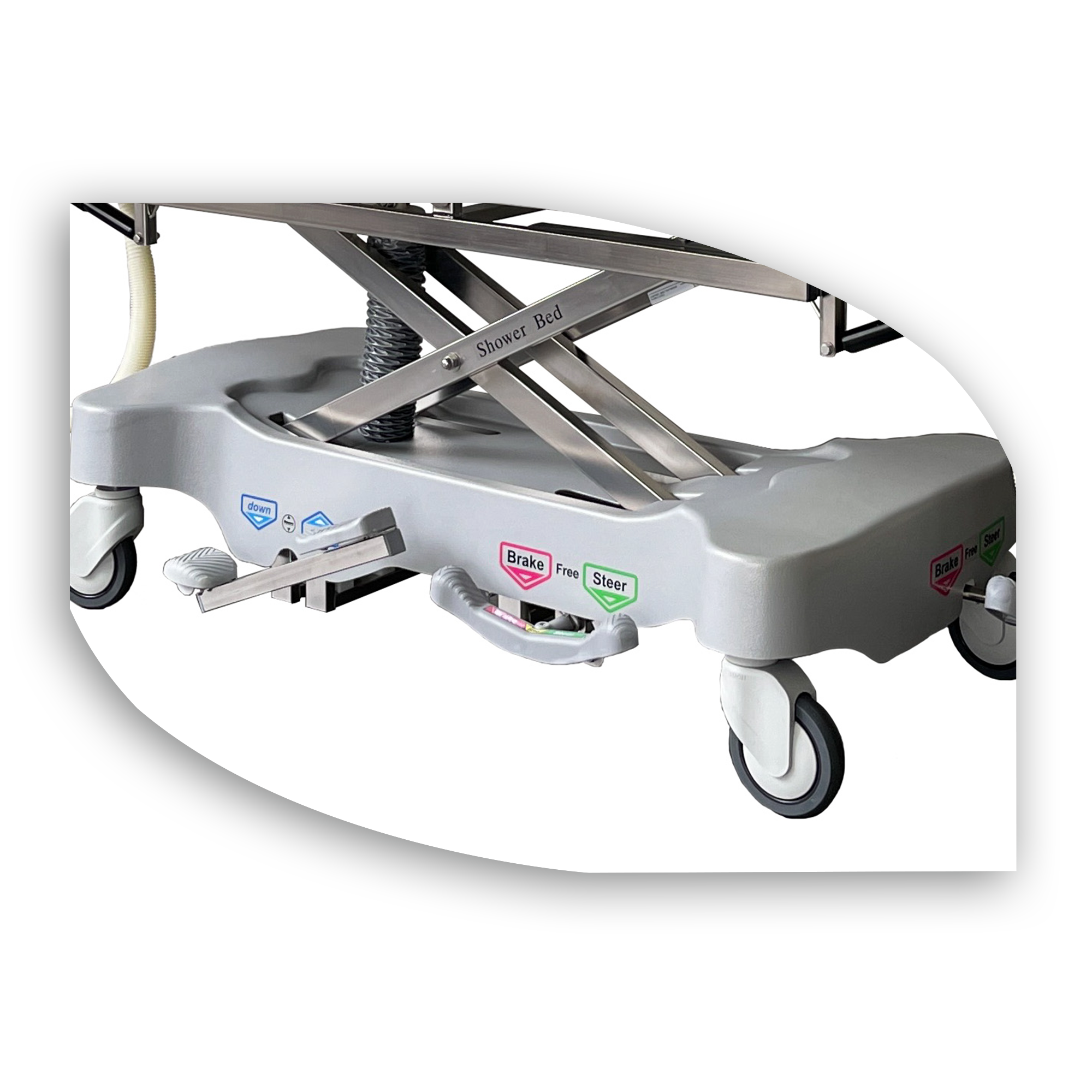 ASSURE Rehab Premium Shower Trolley AR-5030 – Yeap Medical