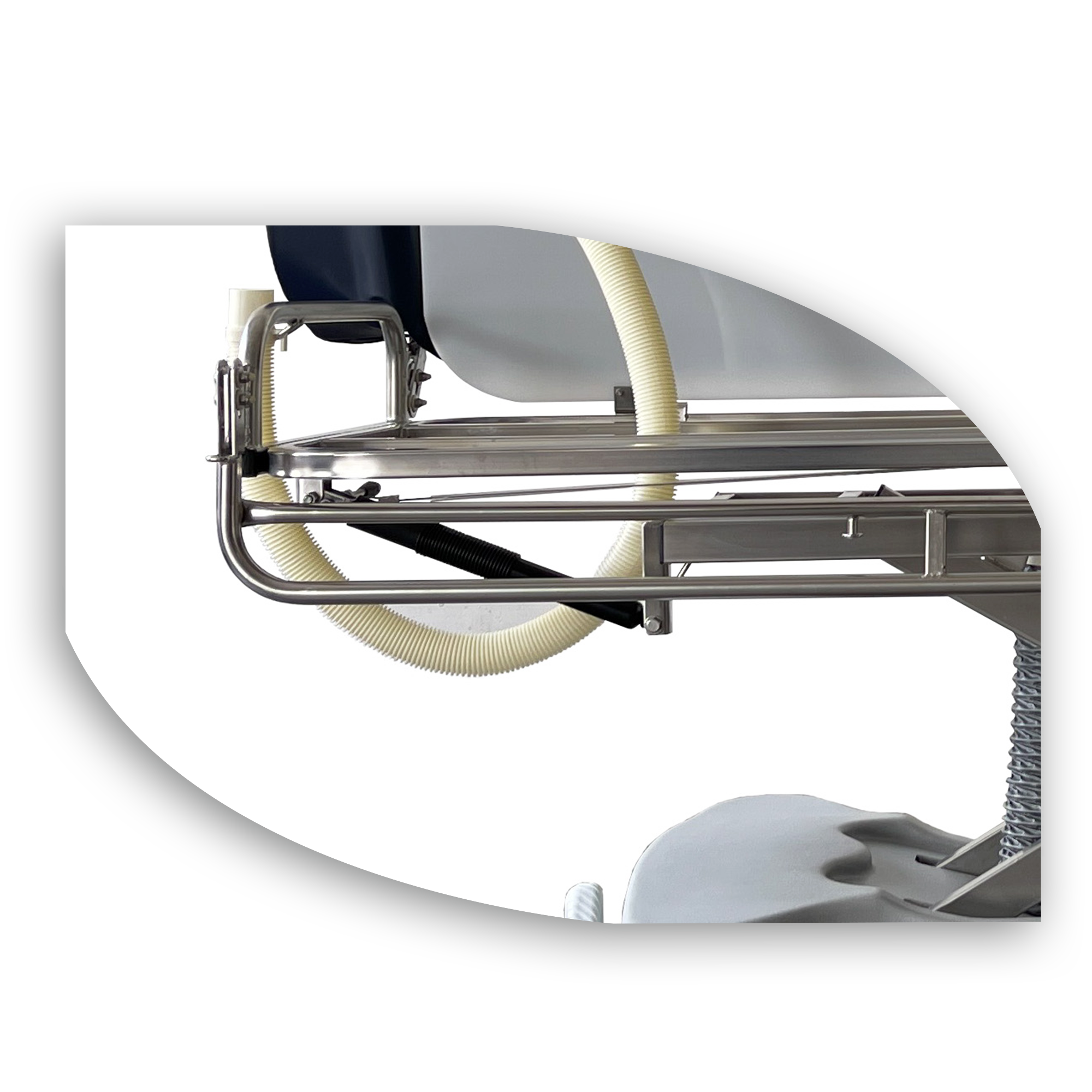 ASSURE REHAB Premium Shower Trolley | Pharmex Healthcare