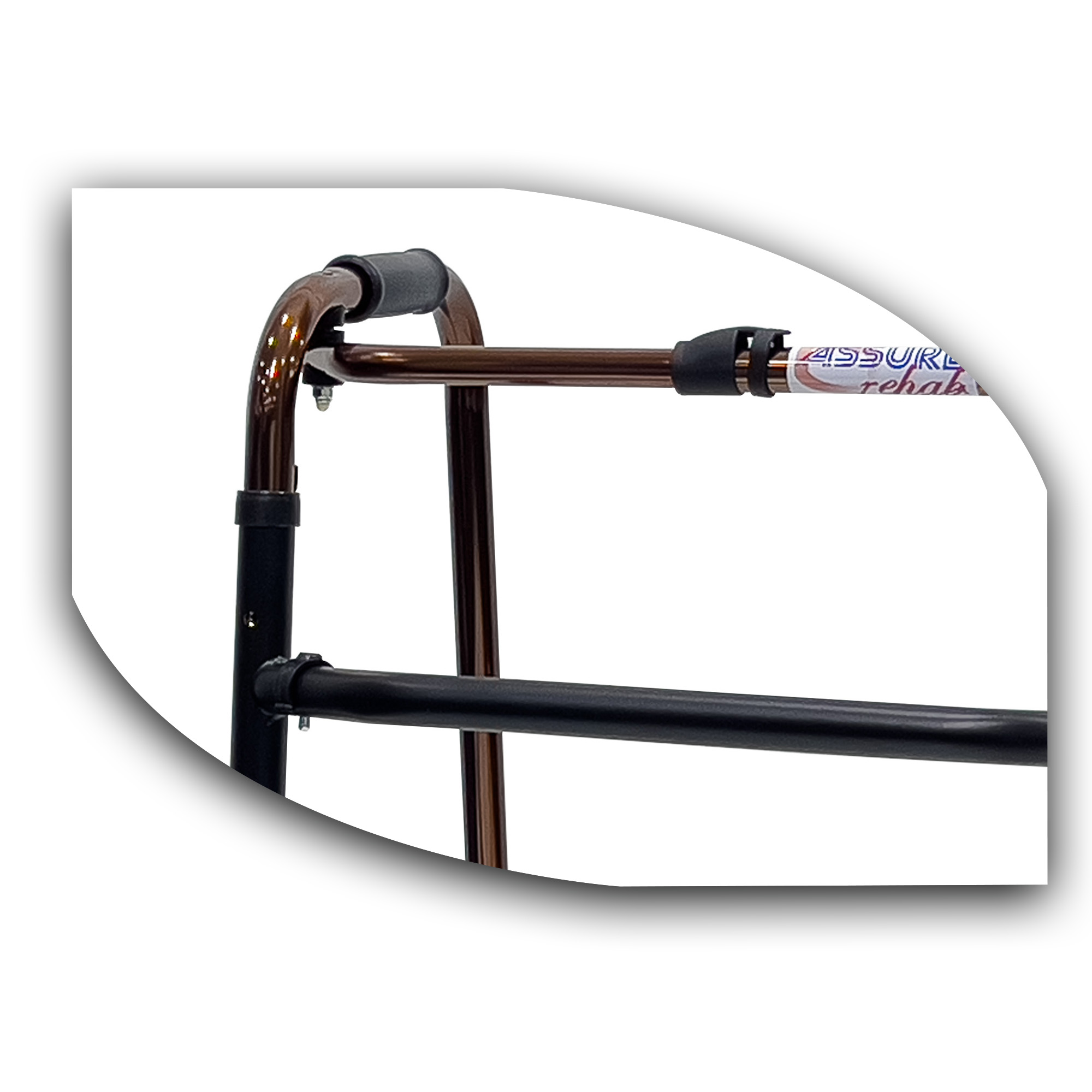 ASSURE REHAB 2-in-1 Aluminium Adult Walking Frame | Pharmex Healthcare