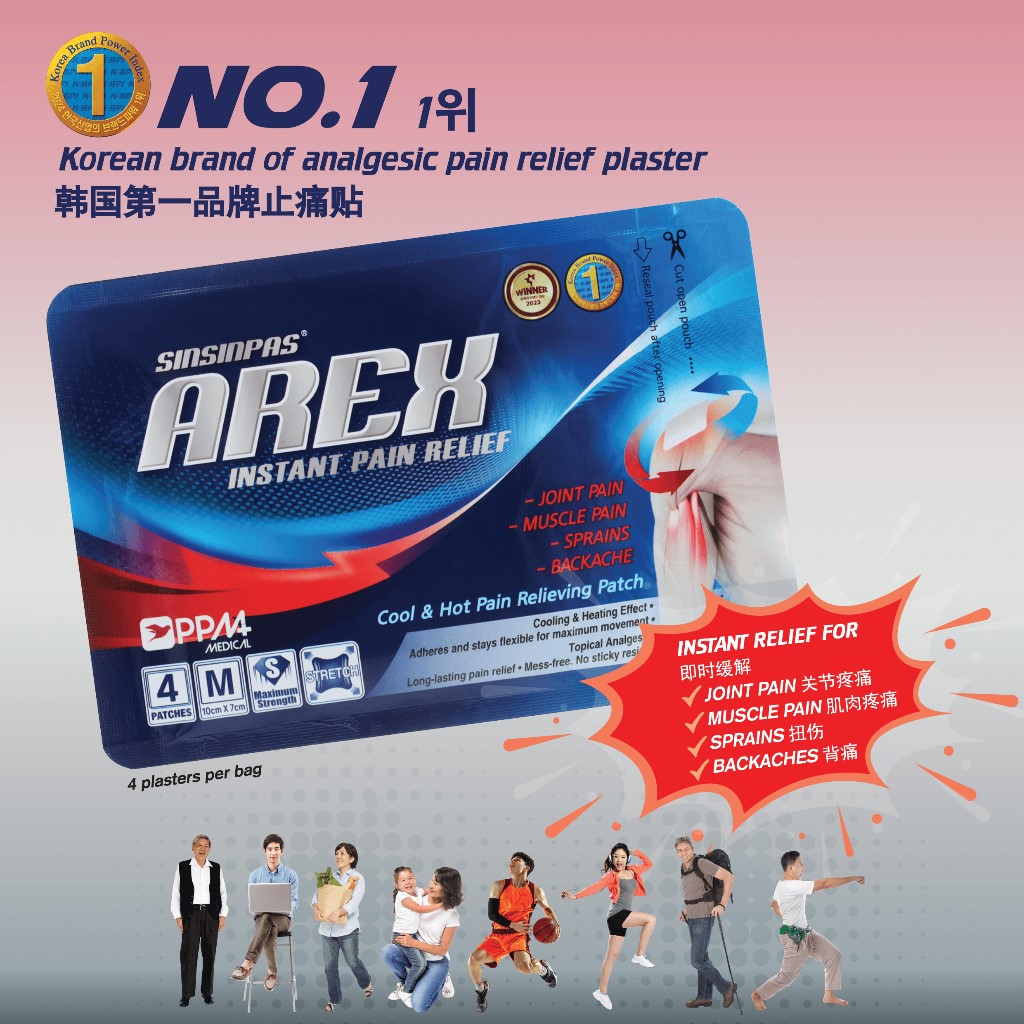 SINSINPAS® Arex Pain Relief Patch