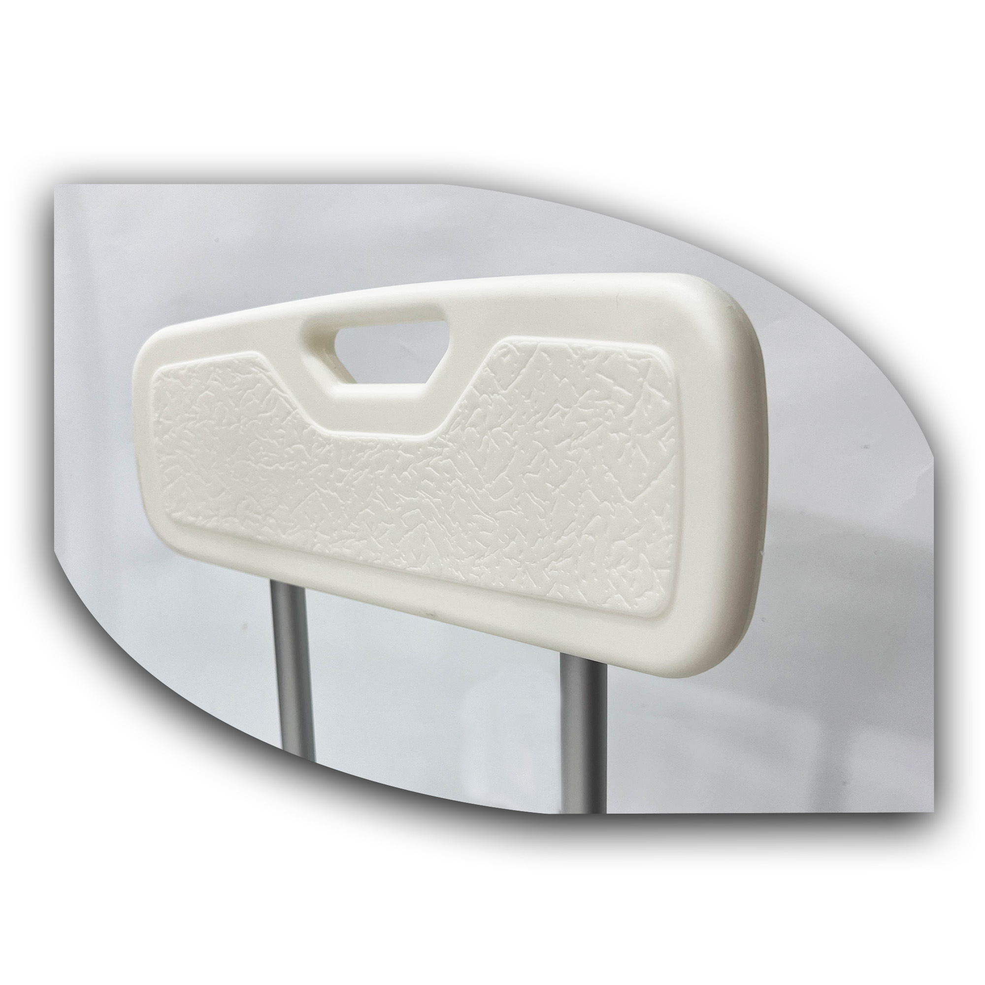 ASSURE REHAB Aluminium Shower Chair With Backrest AR-0243 – Yeap Medical