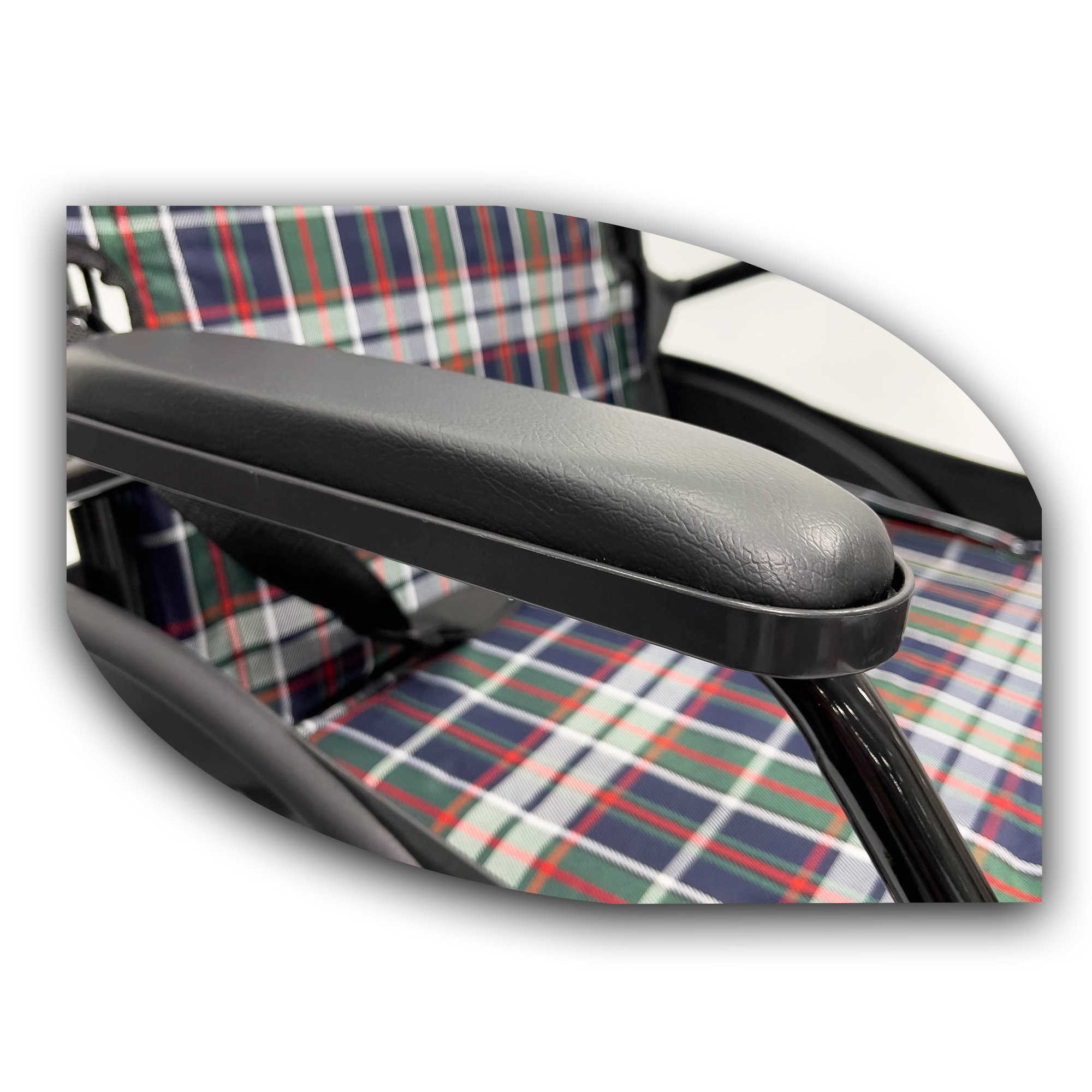 ASSURE REHAB Wheelchair with Flip-up Footrest AR-0104 – Yeap Medical