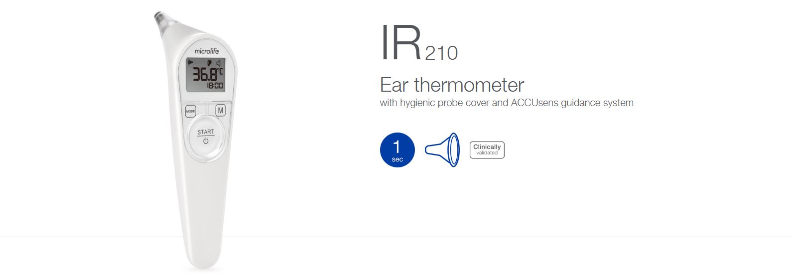 MICROLIFE Infrared Ear Thermometer IR210