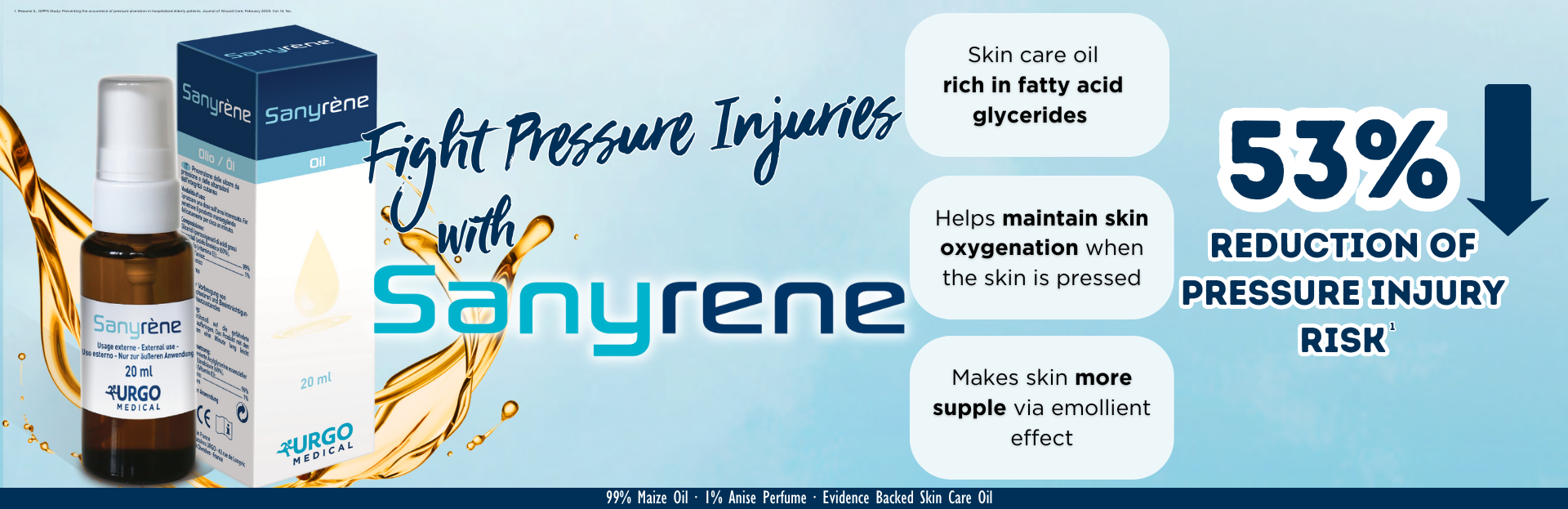 Therapeutic Oil (Urgo Sanyrene) 20ml, Per Bottle